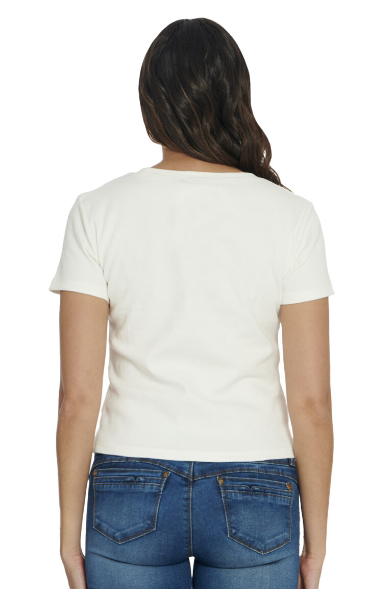 PLAYERA BÁSICA TEXTURA RIB - Vertiche