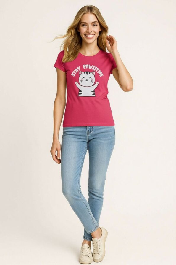 PLAYERA GATO POSITIVO - Vertiche